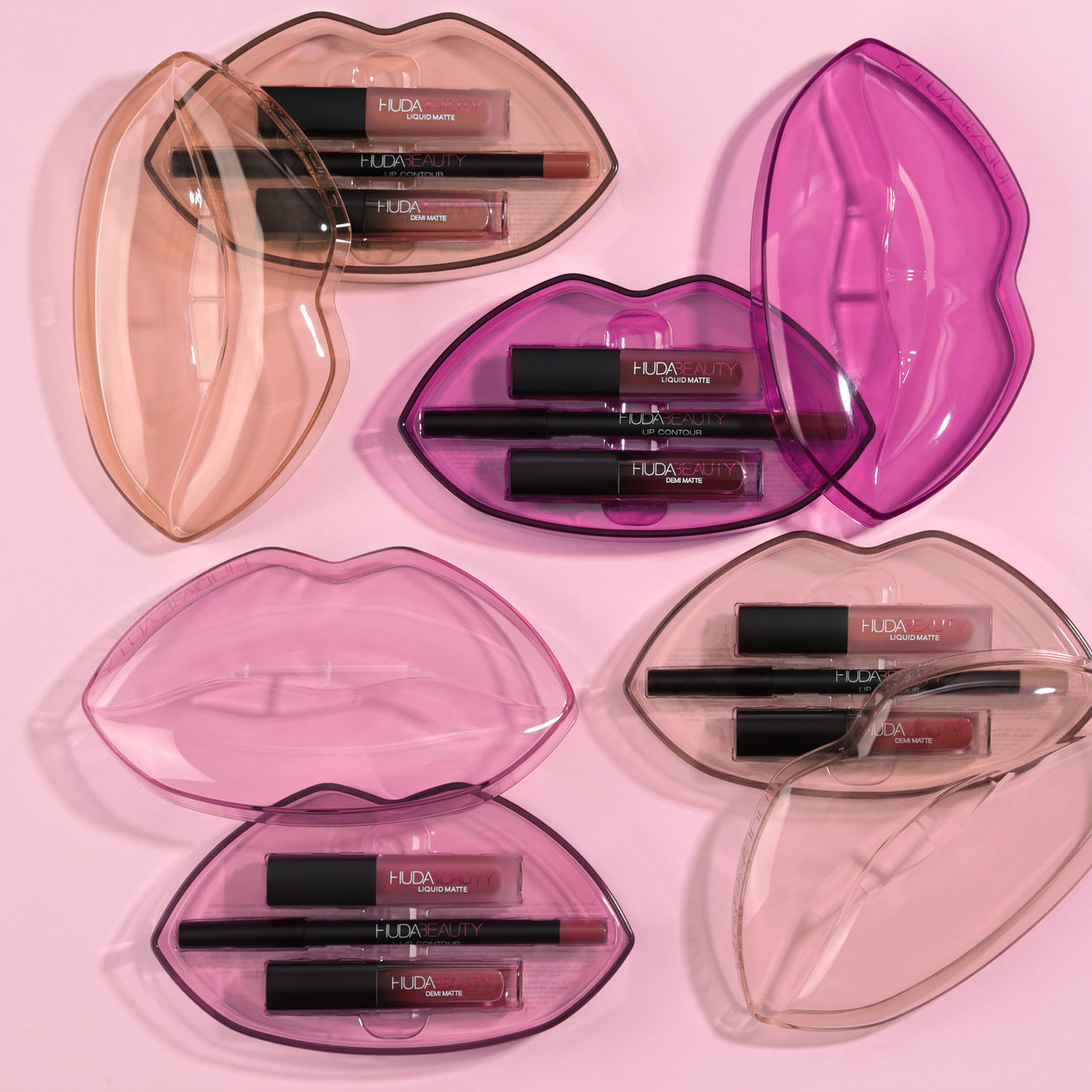 Huda Beauty Matte & Cream Lip Set - Provocateur & Muse