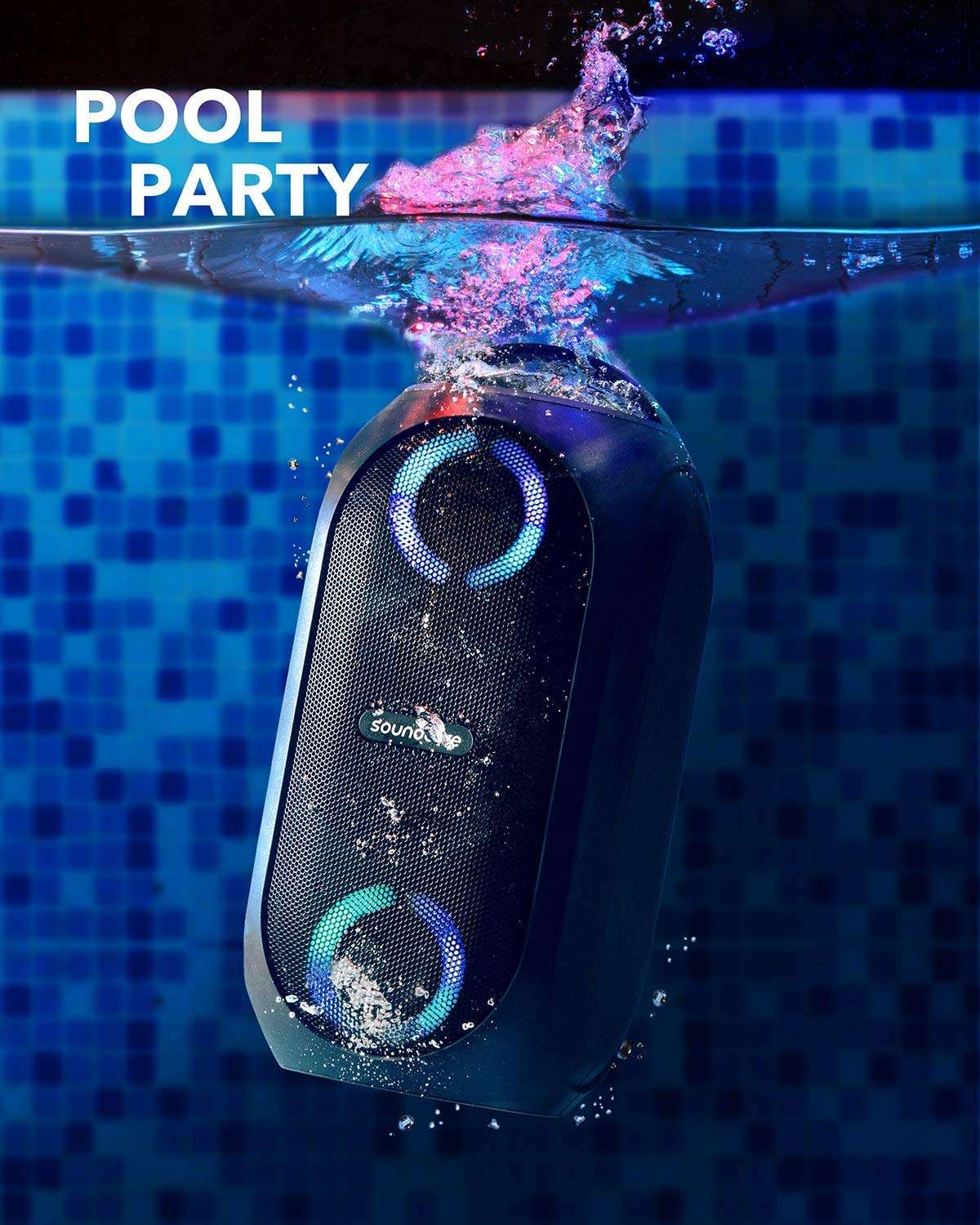 Anker Soundcore Rave Mini Portable Party Speaker 80W Sound