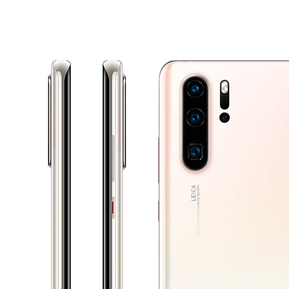 Huawei P30 Pro Dual SIM - 128GB, 8GB RAM, 4G LTE, Pearl White